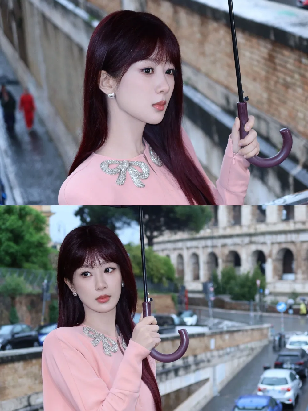 Yang Zi Captures Attention at the Valentino Fashion Show in Rome with ...