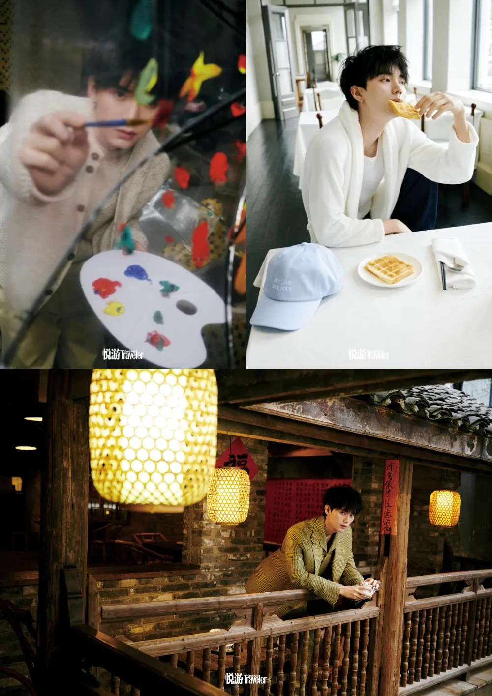 Zhou Yiran Makes Heads Turn on the Cover of Condé Nast Traveler March ...