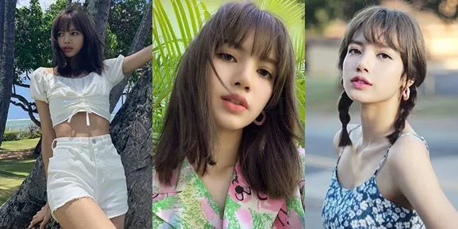 15 Potret Cantik Lisa BLACKPINK Pamer Kaki Panjang di Hawaii, Bikin ...
