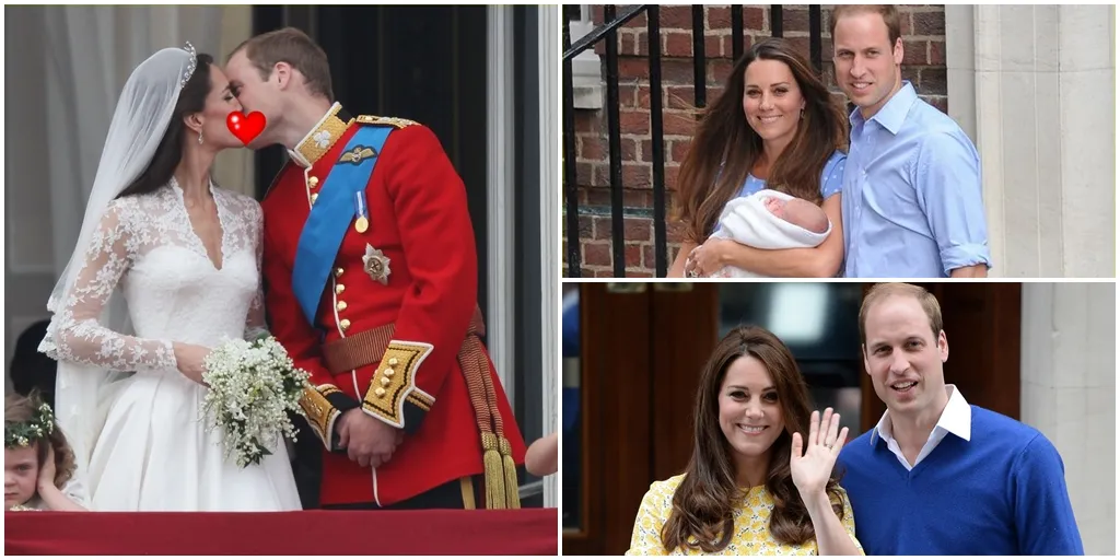 5 Tahun Menikah, Ini 10 Momen Manis Kate Middleton & William ...