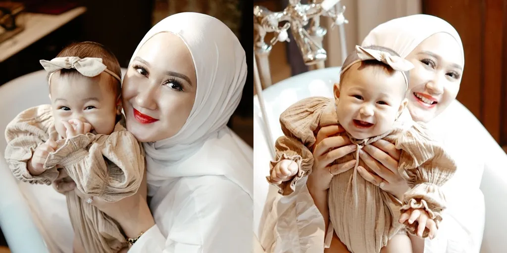 8 Potret Menggemaskan Baby Rumi Jalani Photoshoot Bersama Dian Pelangi ...