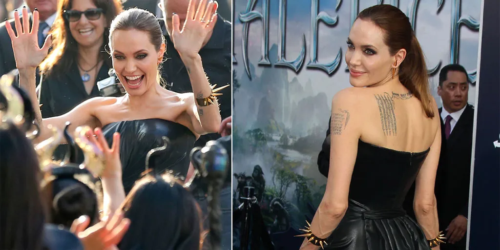 Cantiknya Angelina Jolie Tampil Gotik di Premiere MALEFICENT ...