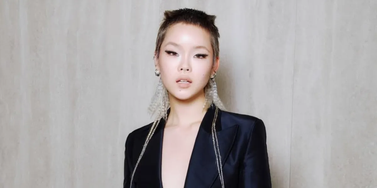Cocona XG at Gucci Milan Fashion Week, Showcases Chest Surgery Scars