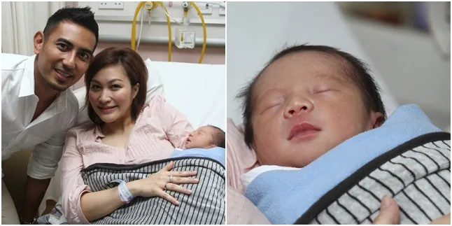 Foto Kelahiran Anak Kedua Rio Febrian - Sabria Kono - KapanLagi.com