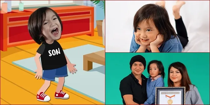 FOTO: Saga, Putra Anji Yang Ganteng dan Dapat Rekor Muri - KapanLagi.com