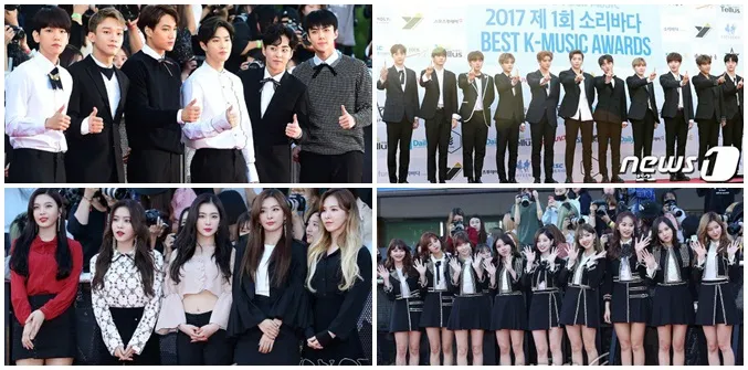 OOTD Red Carpet 2017 Soribada Awards, Didominasi Hitam Putih ...