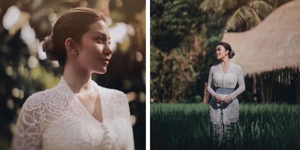 Ulang Tahun Ke-25, Potret Ariel Tatum yang Selalu Cantik dan Menawan - Sembahyang Kenakan Kebaya ...
