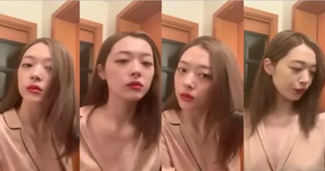 Foto Choi Sulli Nip Slip Saat Live Di Instagram Ungkap Alasan Kenapa Tak Pakai Bra