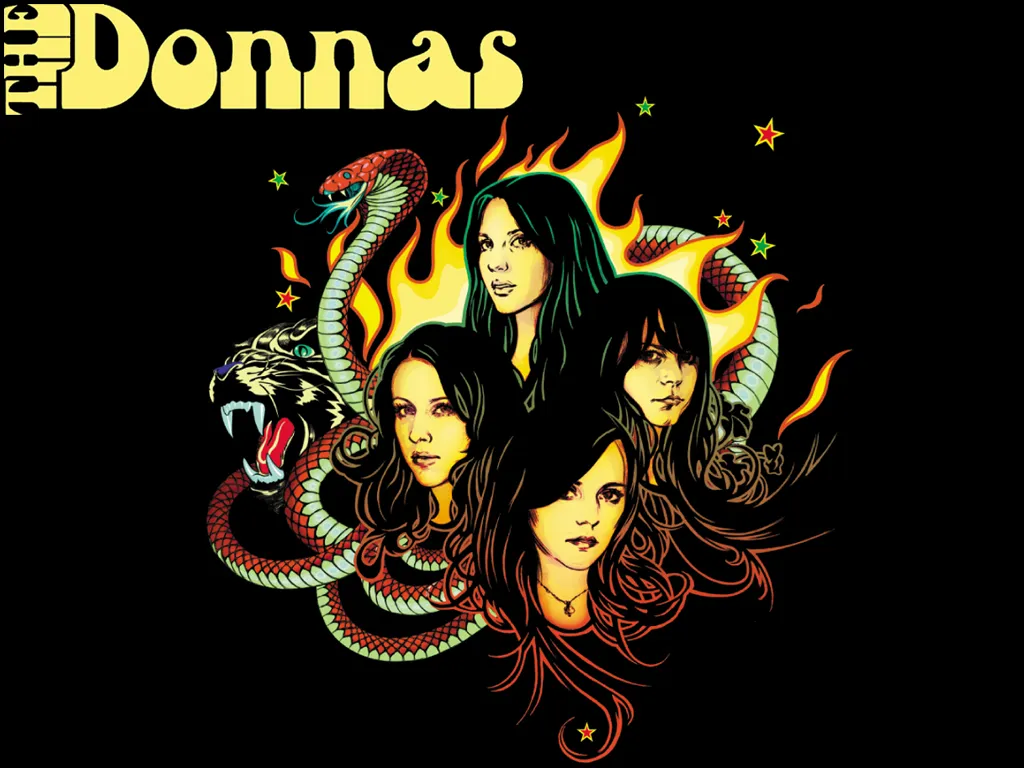 Wallpaper - The Donnas 2 - KapanLagi.com