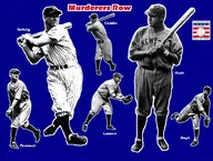 Wallpaper - Murderers Row - 1920s Yankees - KapanLagi.com