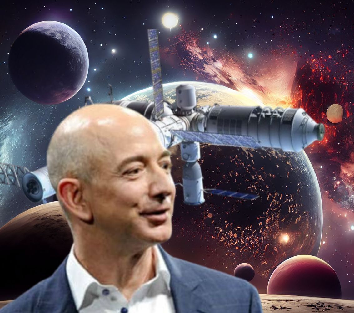 Jeff Bezos ungkap Hijrahnya Umat Manusia Bukan di Planet Mars, tapi di ...
