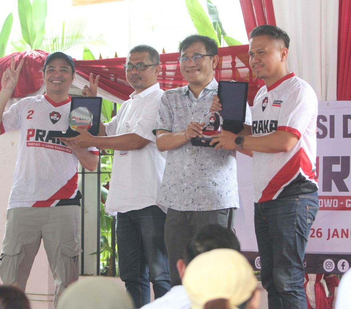 Relawan Praka Deklarasi Dukung Prabowo-Gibran, Karena Capres yang Berpihak ke Anak Muda