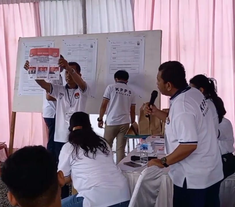 Gibran Menang Telak di TPS Sendiri, Disusul Ganjar dan Anies