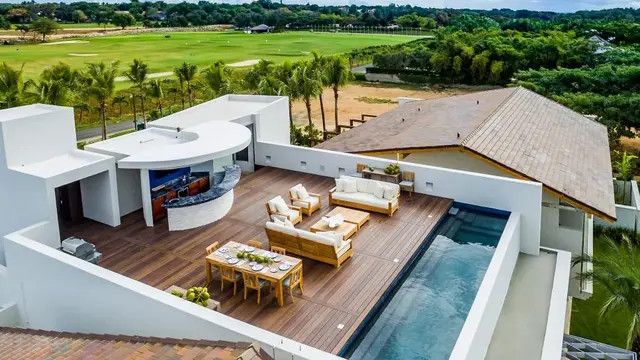 Inspirasi Desain Rumah Minimalis Modern dengan Kolam Renang yang Elegan ...