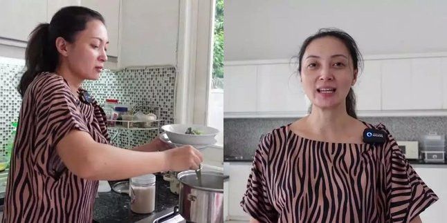 Della Puspita Rehat dari Dunia Hiburan, Intip Dapur Mewahnya yang Luas ...