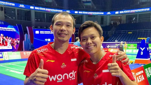 Rinov-Fadia Siap Berikan Performa Terbaik di Badminton Asia Mixed Team Championships 2025 ...
