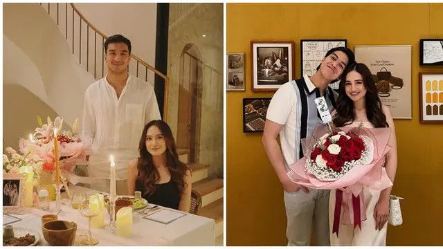 6 Pasangan Artis Ini Bagikan Momen Romantis Dinner Valentine, Habiskan ...