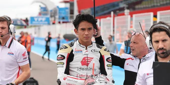 Kronologi Kecelakaan Mario Suryo Aji di Balapan Moto2 Argentina ...