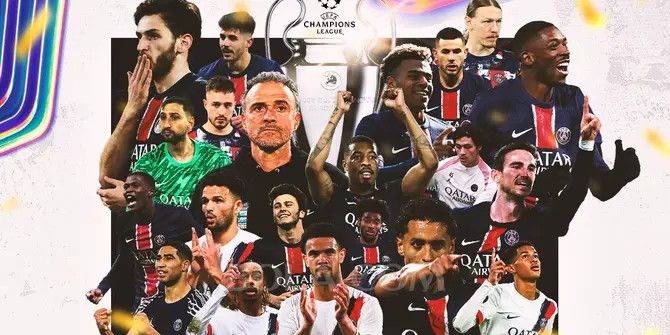 Hasil Final Liga Champions: PSG Menang Telak 5-0 atas Inter Milan ...