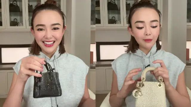 Mewah dan Elegan, Koleksi Tas Mini Amanda Manopo, Bentuk dan Ukurannya ...
