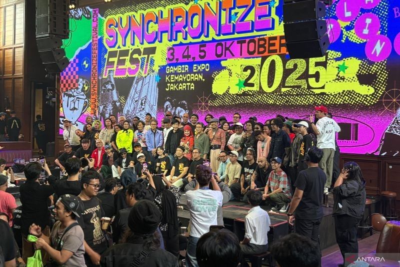 Synchronize Fest 2025 Gaet 144 Musisi Lintas Generasi, Siap #SalingSilang di Panggung Musik ...