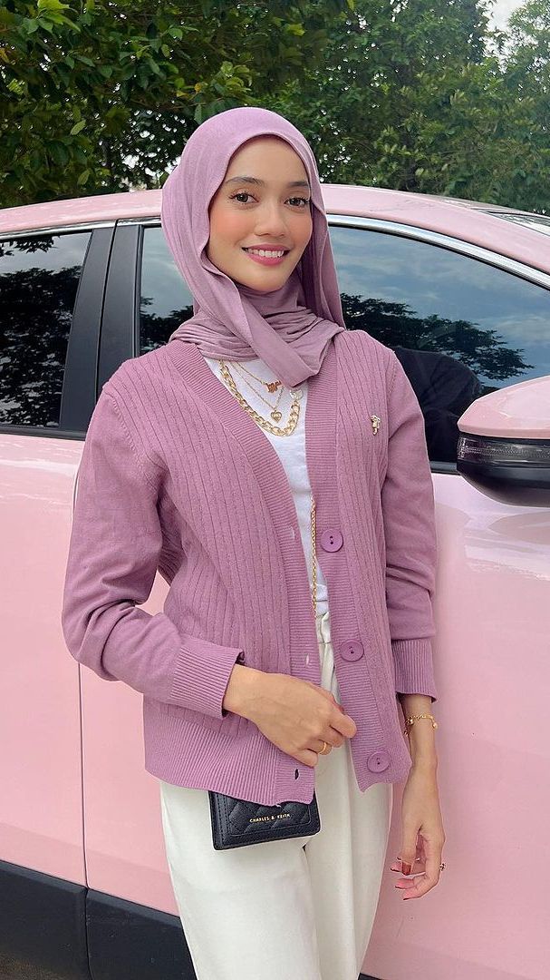 Tutorial Pashmina Jersey, Style Letoy Tanpa Pentul