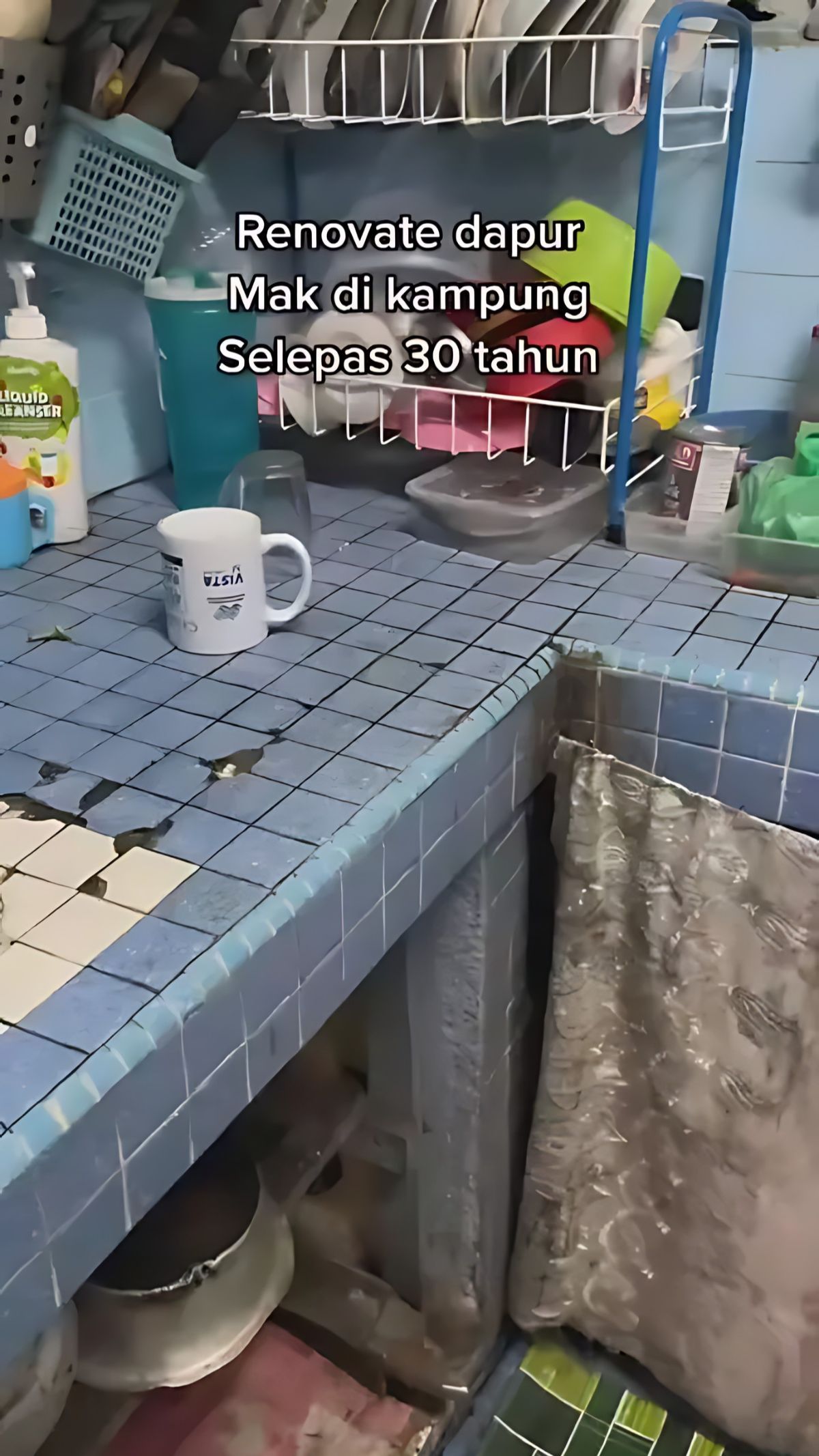 11 Potret Renovasi Dapur Ibu yang Sudah Terkesan Jadul dan Kumuh, Kini Jadi Terlihat Lebih Mewah