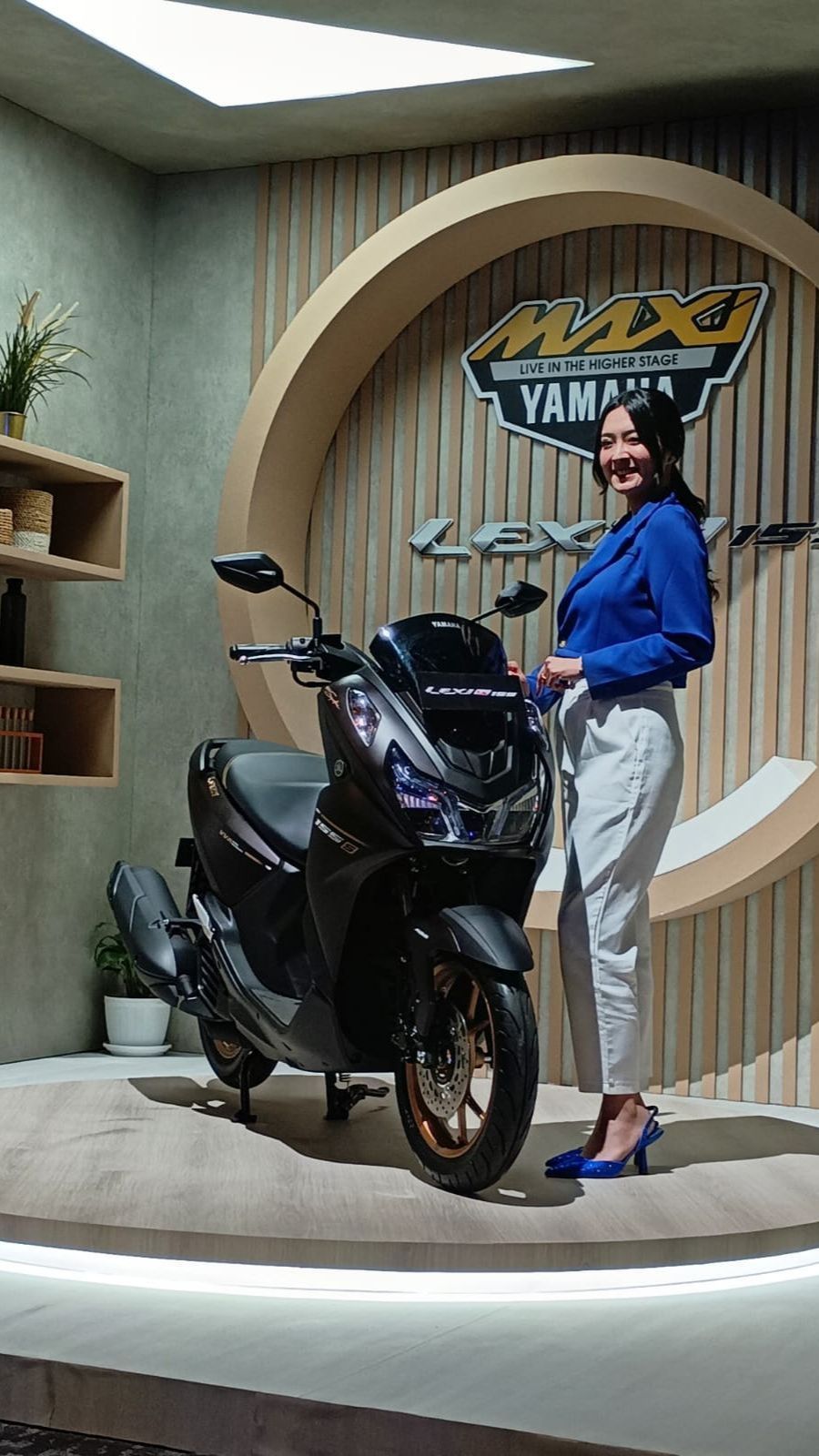 Kapasitas tangki BBM Lexi LX 155 Tak Berubah, Ini Alasannya