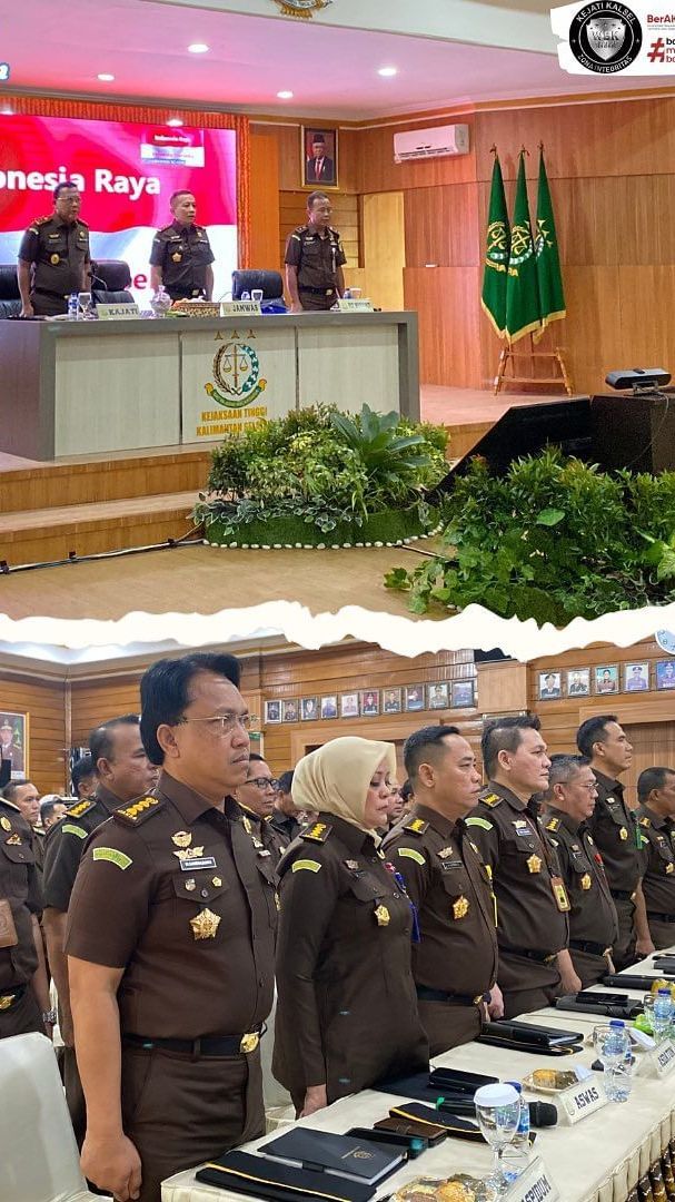 JAMWAS Kejagung Lakukan Inspeksi Pimpinan ke Kejati Kalsel JAMWAS Kejagung Lakukan Inspeksi Pimpinan ke Kejati Kalsel
