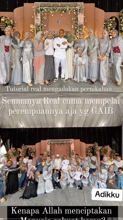 Nyesek! Dekorasi Mewah Terlanjur Terpasang, Pria Gagal Nikah karena ... Nyesek! Dekorasi Mewah Terlanjur Terpasang, Pria Gagal Nikah karena ...