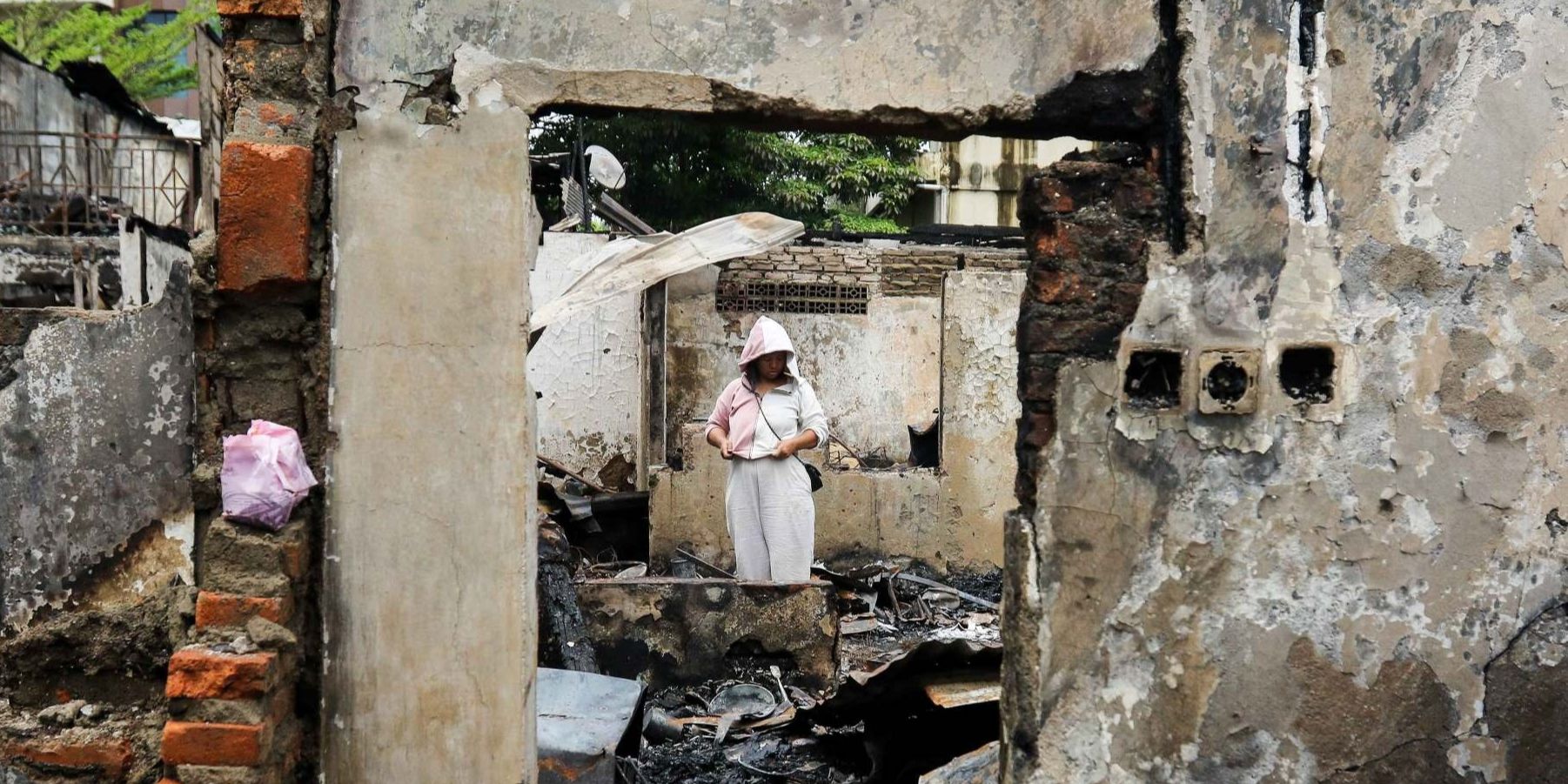 FOTO: Penampakan Sisa-Sisa Kebakaran Dahsyat Kemayoran yang Hanguskan 543 Rumah, Kerugian Capai ...