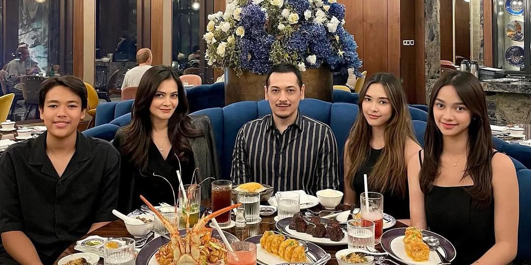 6 Potret Cut Tari dan Richard Kevin Rayakan Ulang Tahun Anak, Gelar Dinner Mewah Sekeluarga ...