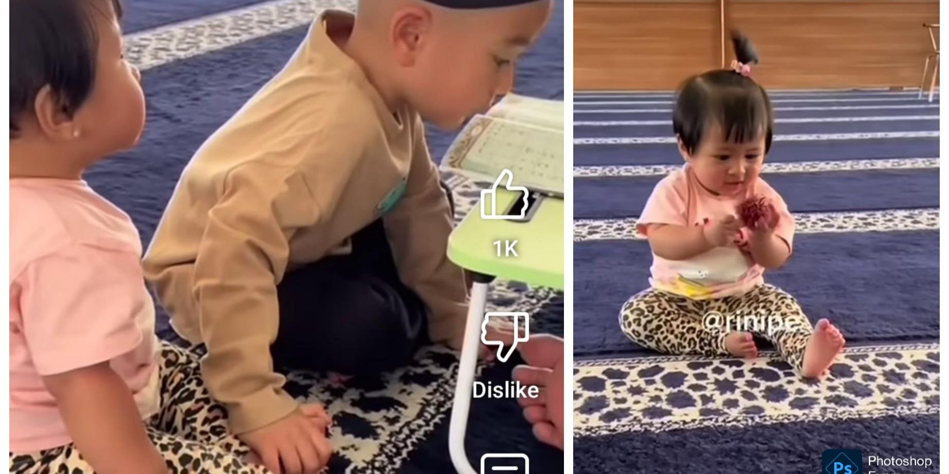 Ditakuti Raffi Ahmad, Potret Gemas Baby Lily Anteng Main Rambutan Sambil Nunggu Rayyanza Ngaji ...