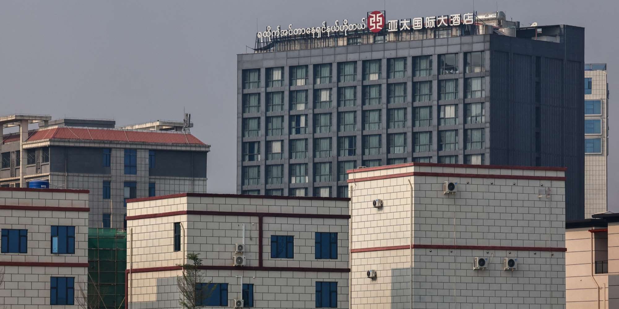 FOTO: Sisi Kelam Kota Modern Shwe Kokko di Myanmar, Dibangun Taipan ...