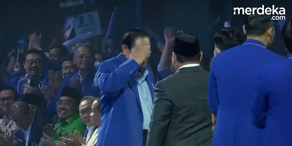 VIDEO: Riuh Prabowo dan SBY Saling Beri Hormat di Kongres Demokrat ...