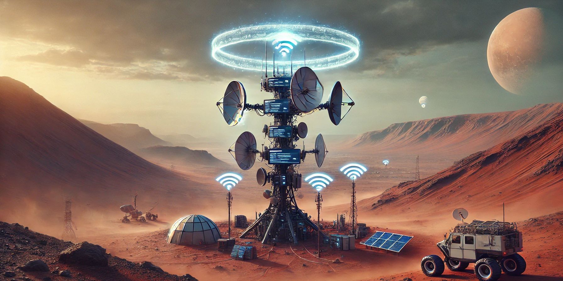 Bagaimana Cara Ilmuwan Membuat Jaringan Internet di Planet Mars ...