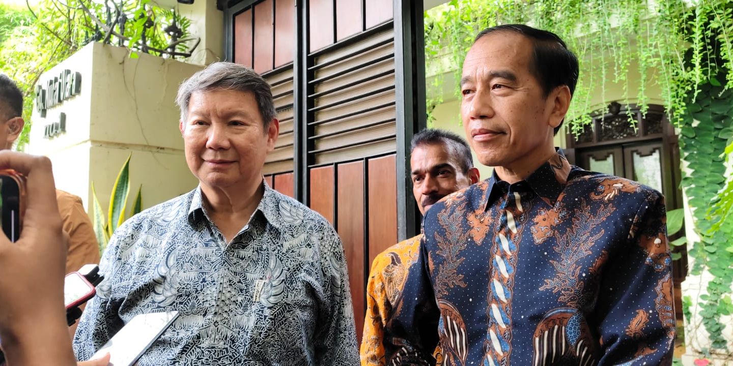 Jokowi dan Hashim Bertemu di Solo, Bahas Pertemuan dengan Prabowo ...