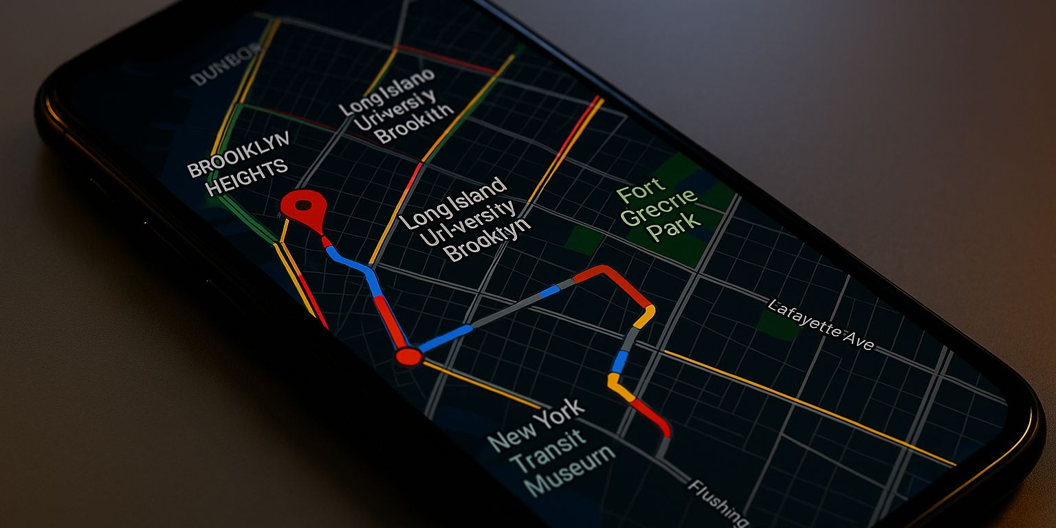 Mengenal Arti Warna Merah, Biru, dan Kuning di Google Maps - merdeka.com