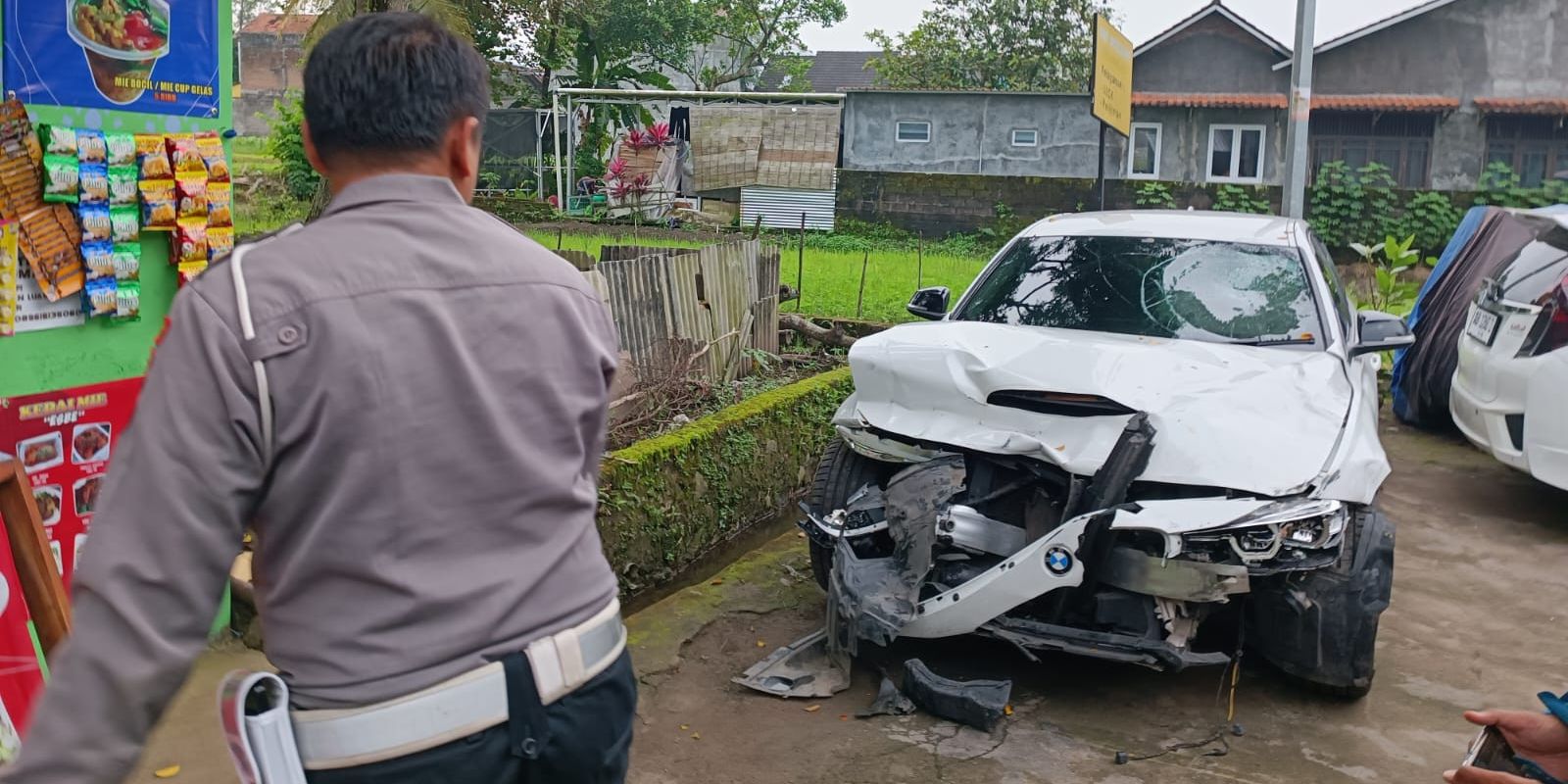 Terekam CCTV, Detik-Detik BMW Tabrak Mahasiswa UGM hingga Tewas saat ...