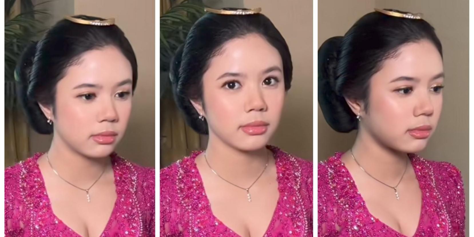 Potret Cantik Shafeea Anak Mulan Jameela Berkebaya di Ngunduh Mantu Al ...