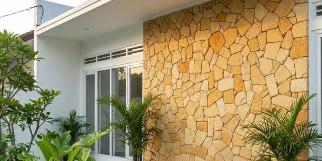 10 Model Teras Rumah Modern dengan Batu Alam, Cocok untuk Rumah Tropis ...