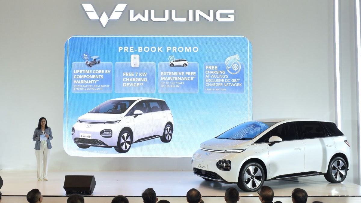 Pre-Book Wuling Cloud EV Dibuka, Harga Estimasi Rp410 Juta
