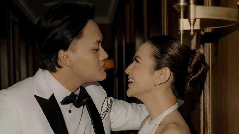 10 Potret Mesra Mahalini dan Rizky Febian usai Resmi Menikah, Pelukan Mesra Terus