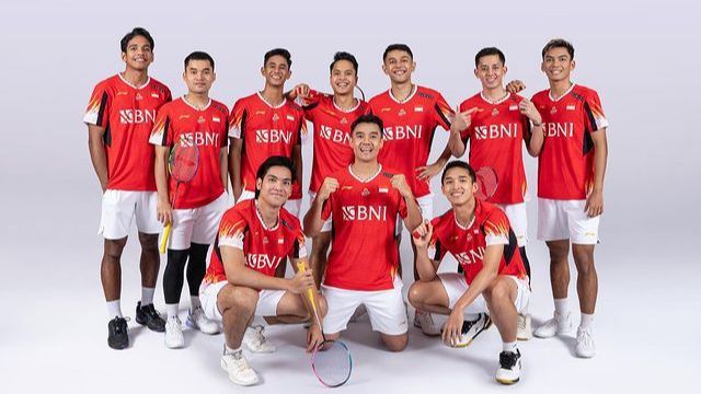 Siap Bawa Pulang Piala Thomas ke Tanah Air, Ini Susunan Line Up Indonesia Lawan China di Partai ...