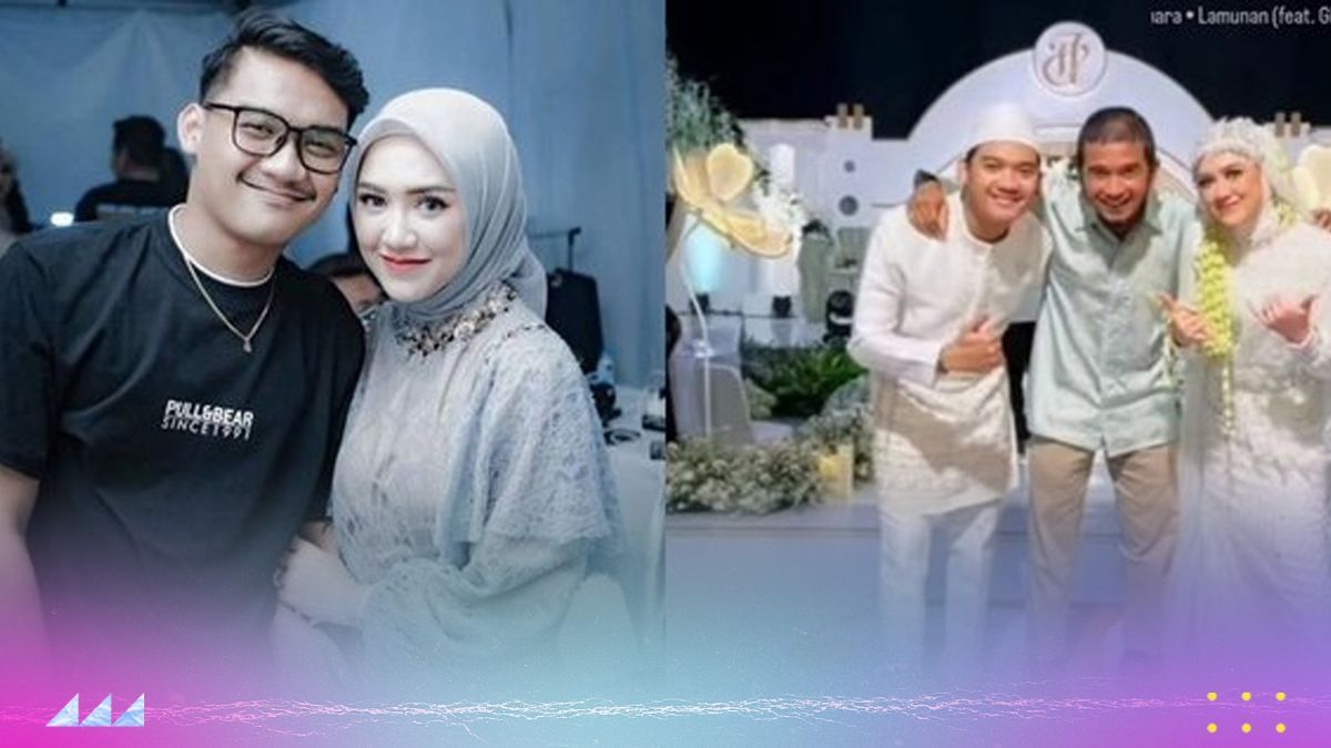 Momen Romantis Pernikahan Happy Asmara dan Gilga Sahid
