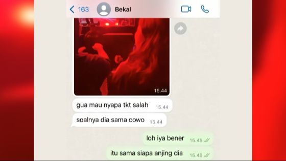 Cowok Ngamuk Dapat Laporan dari Teman Kalau Ceweknya Selingkuh Pas Nonton Konser Wingky ...