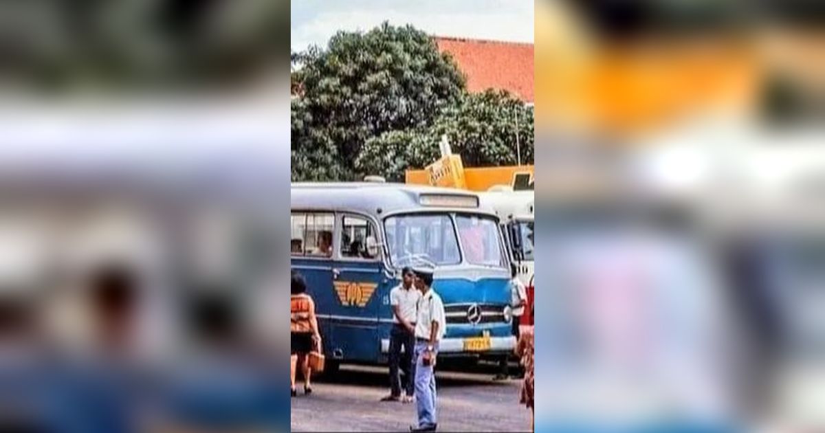 10 Potret Bus Jadul Era 90-an, Transportasi Favorit yang Sarat ...
