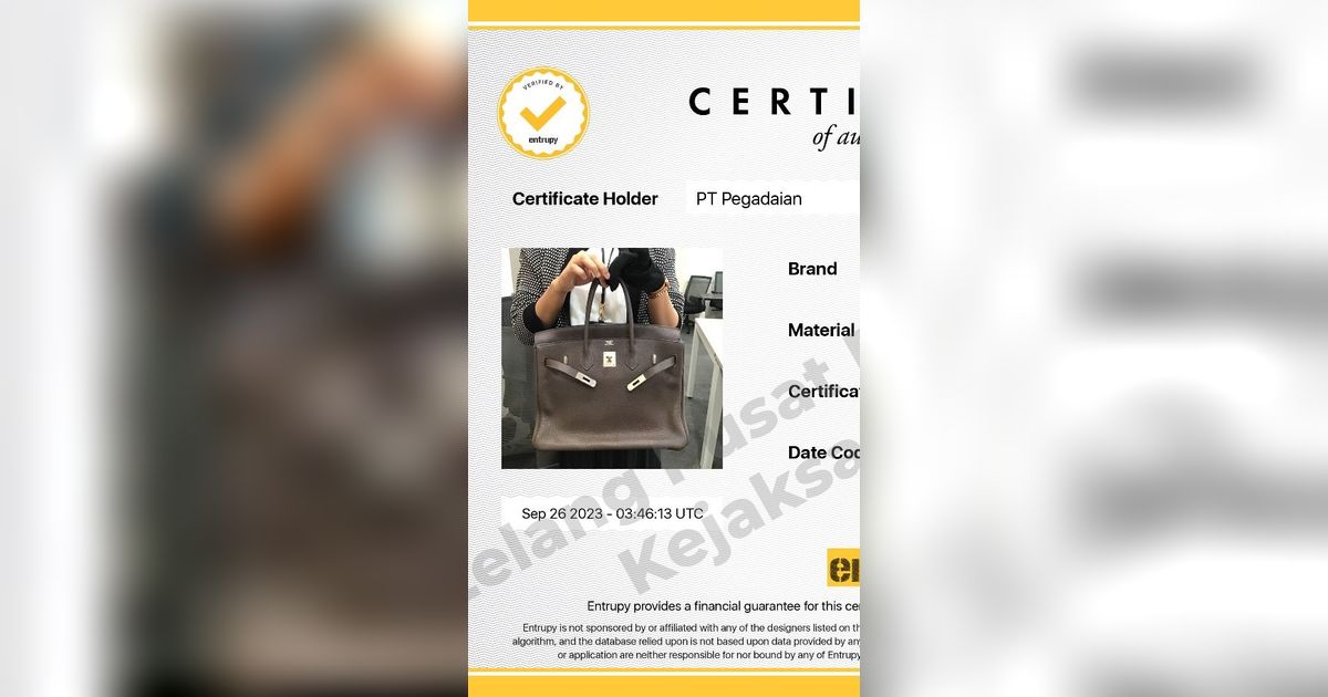 6 Tas Hermes Milik Istri Terpidana Benny Tjokrosaputro Bakal Dilelang ...