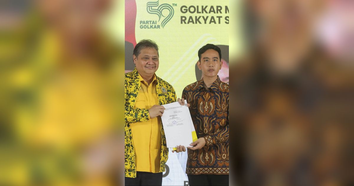 Santer Isu Gibran Jadi Ketum Golkar, MKGR: Minimal Lima Tahun Jadi ... Santer Isu Gibran Jadi Ketum Golkar, MKGR: Minimal Lima Tahun Jadi ...