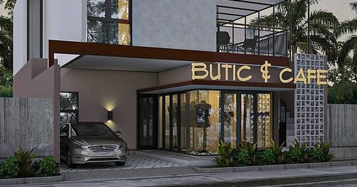 Desain Ruko Minimalis 1 Lantai, Contoh dan Panduan Lengkapnya - merdeka.com